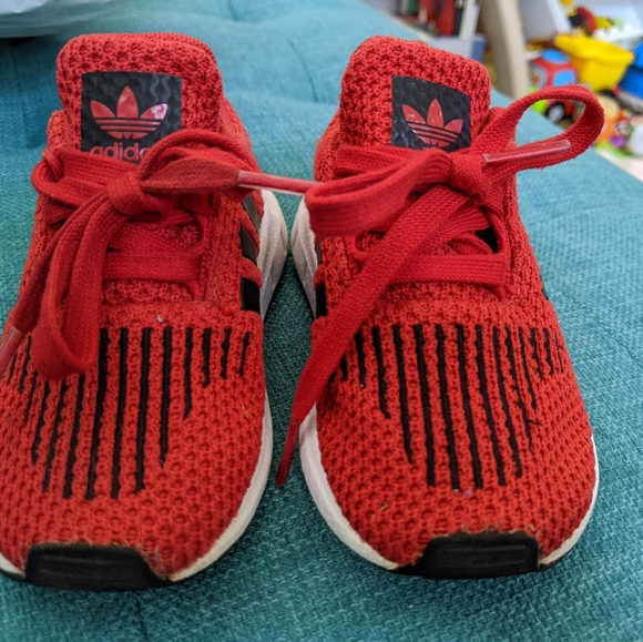 adidas | Shoes | Adidas Red Toddler Shoes | Poshmark